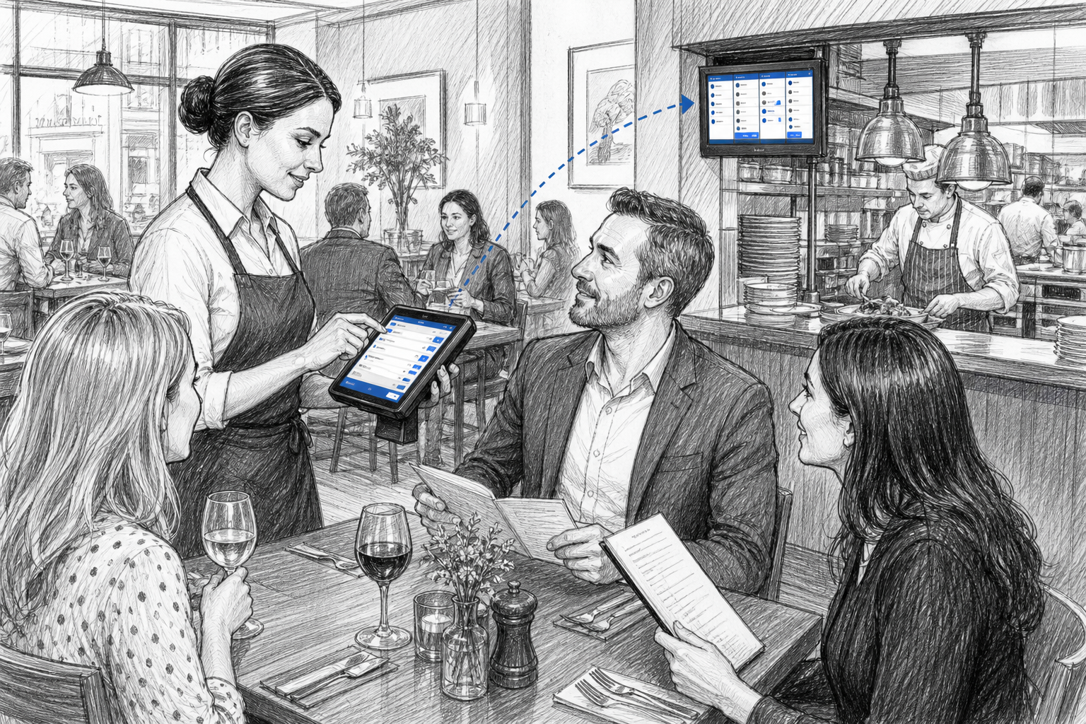 Why Restaurant Table Service Works Better with an EPOS System ...